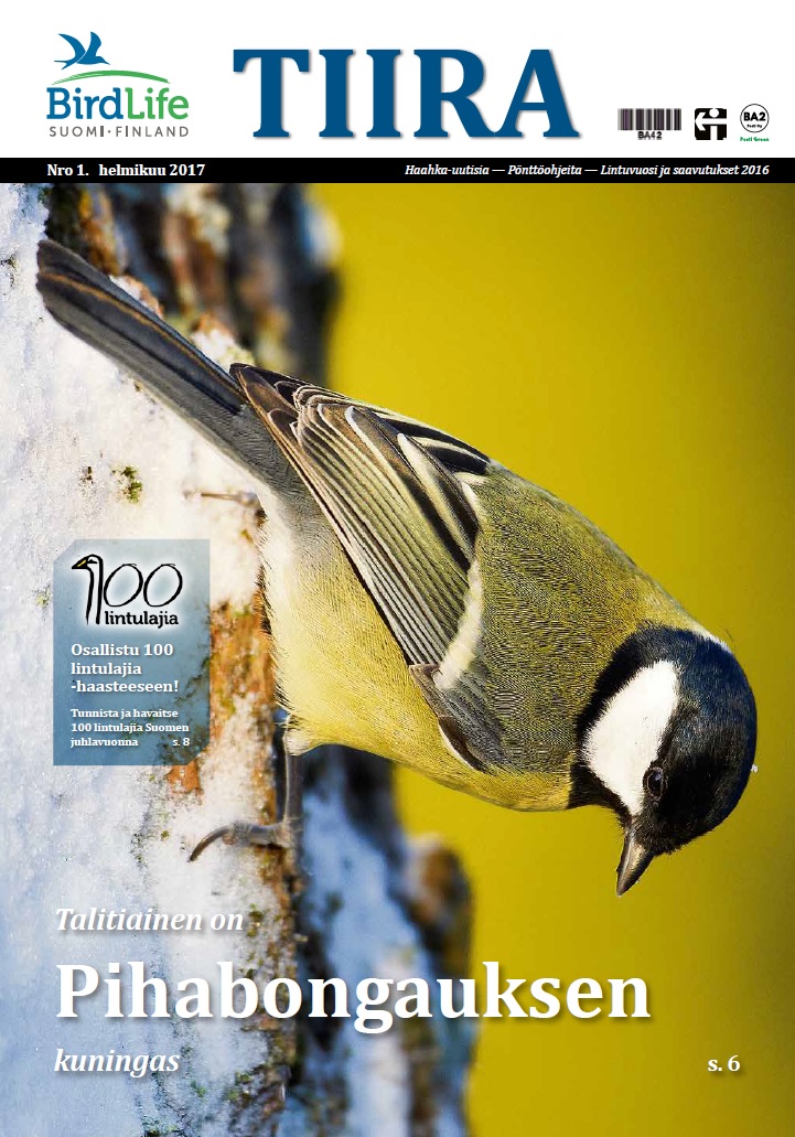 BirdLife Suomi | Tiira 1/2017